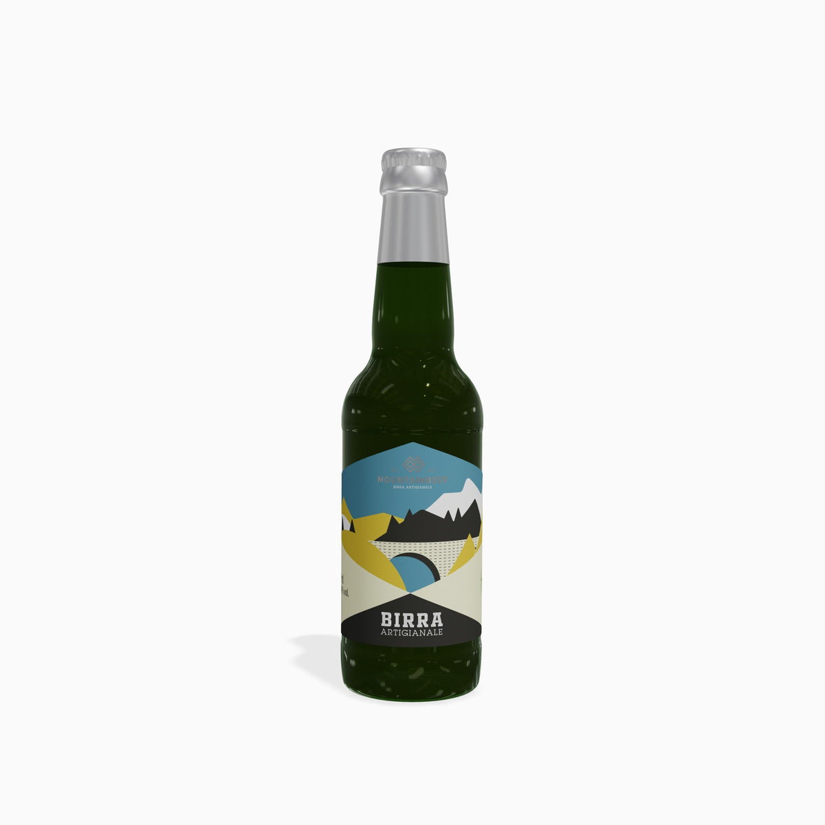 Graphic project for the MOUNTAIN BEER label